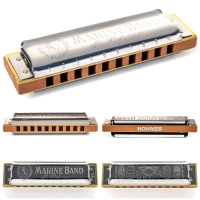 Hohner Marine Band 1896 G-Major Harmonica | Reverb
