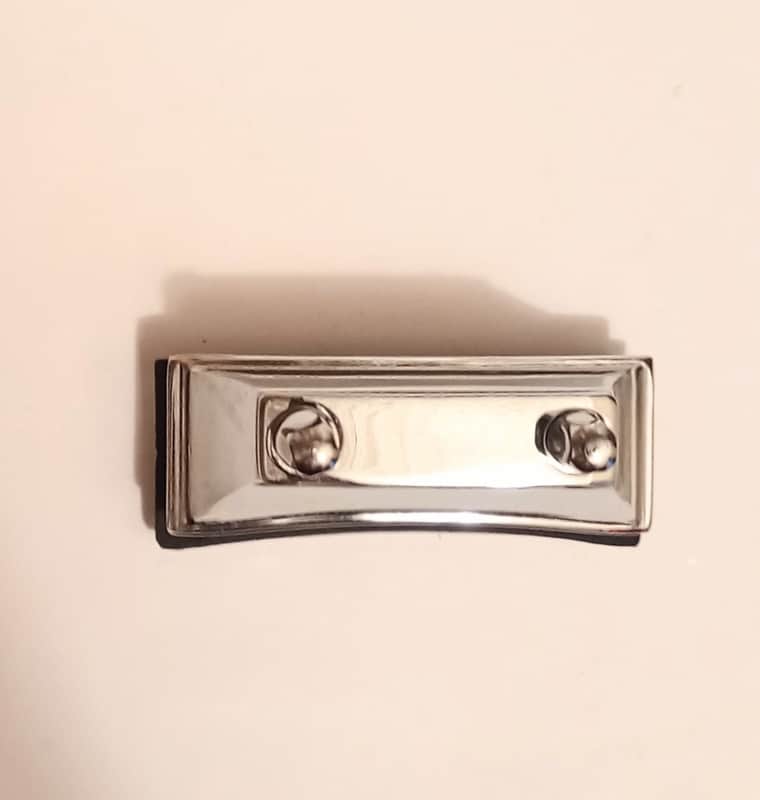 UNMARKED HEAVY DUTY DIE CAST SNARE DRUM BUTT PLATE - CHROME - | Reverb