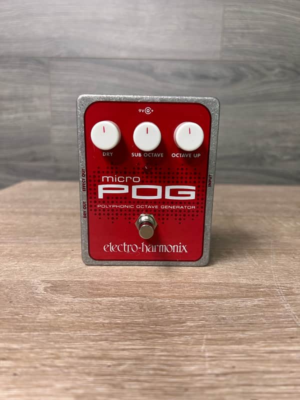 Electro-Harmonix Micro POG Polyphonic Octave Generator Pedal | Reverb