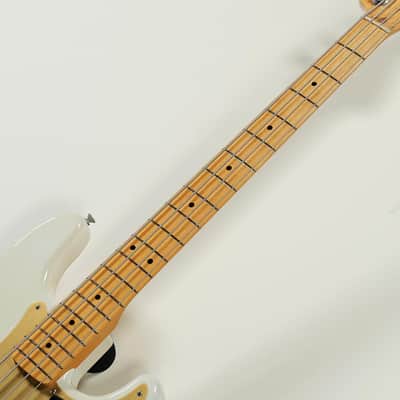 Fender USA American Vintage '57 Precision Bass, White Blonde, | Reverb