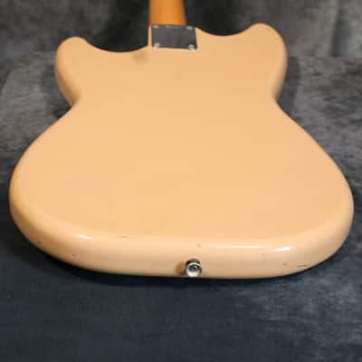 1961 Fender Duo-Sonic - Desert Sand - OHSC | Reverb