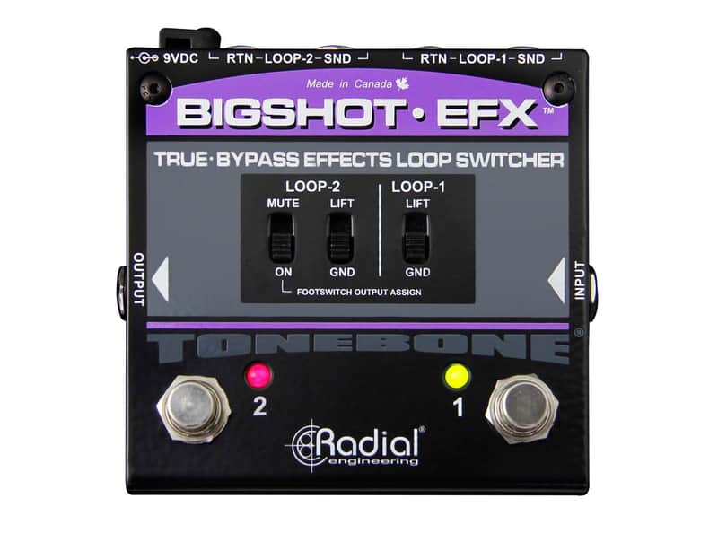 Radial Engineering BigShot EFX Effects Loop Switcher | Reverb UK