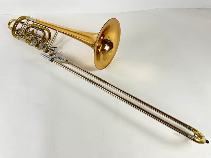 Used Holton TR-181 Bb/F/Gb/D Independent Bass Trombone (SN: | Reverb