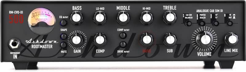 Ashdown RM-500 Rootmaster EVO III 500-watt Bass Head | Reverb