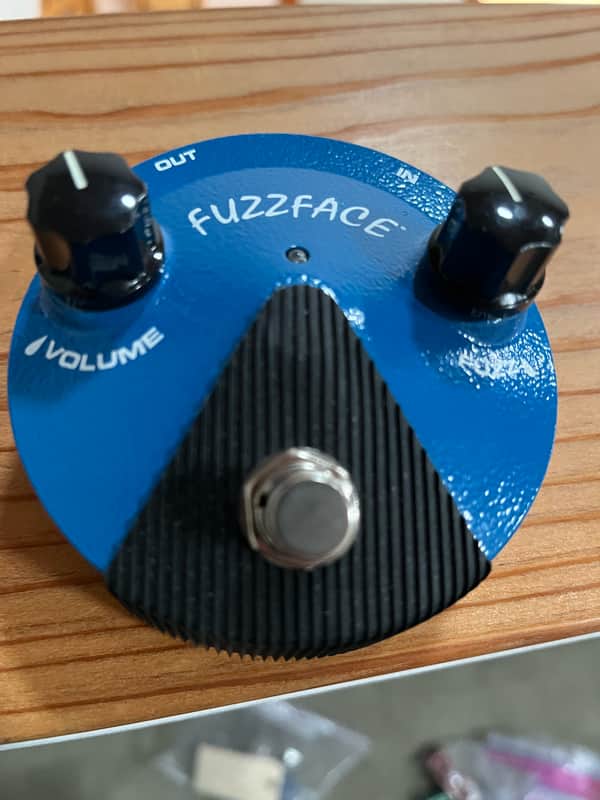 Dunlop FFM1 Silicon Fuzz Face Mini 2014 - Present - Blue | Reverb