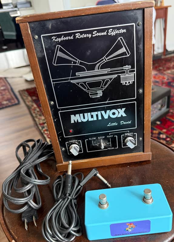 1970's Multivox LD-2 Little David Leslie Simulator with | Reverb