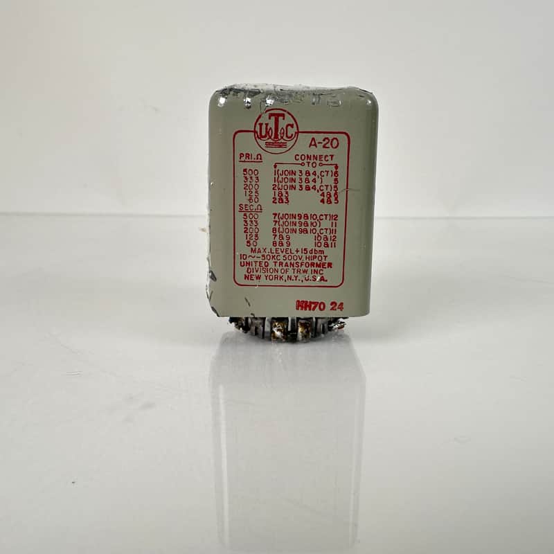 UTC A-20 Transformer Audio Rare Vintage United Transformer | Reverb UK