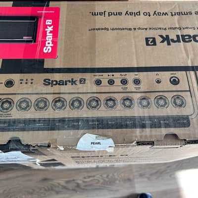 Positive Grid Spark 2 with battery 2025 - Pearl white | Reverb