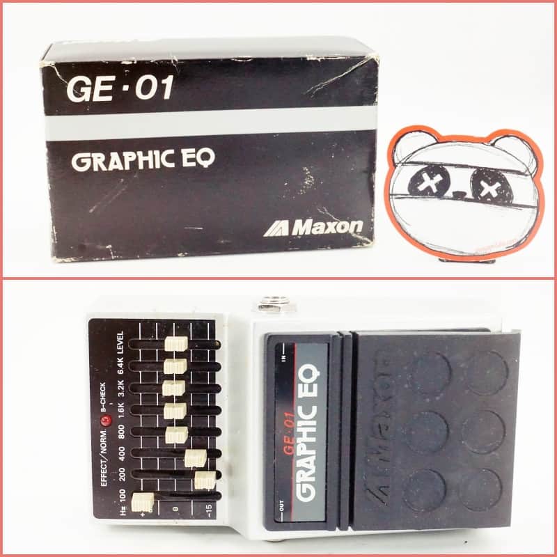 Maxon GE-01 Graphic EQ w/Box | 1980s (Japan) | Reverb