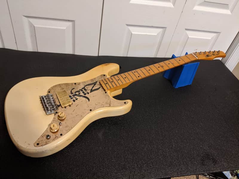 Hondo All Star H-700 1980s Aged White MIJ Vintage Single | Reverb UK