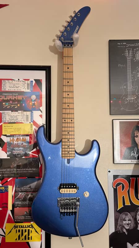 Kramer “The 84” Blue Metallic *blemish* | Reverb