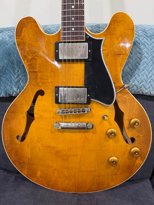 Heritage H-535 H535 Artisan Aged Dirty Lemonburst Lemon LTD | Reverb