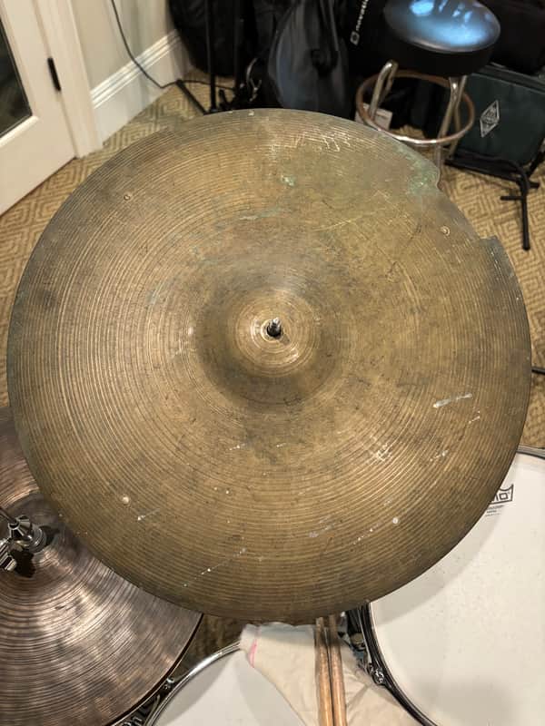 Vintage 60's Zildjian 18" A Crash/Ride | Reverb