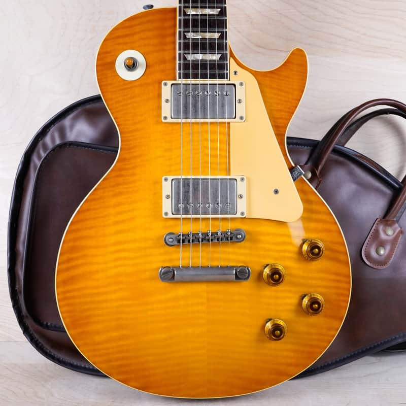 Burny Super Grade RLG-60 '59 Model MIJ 1989 Cherry Old | Reverb