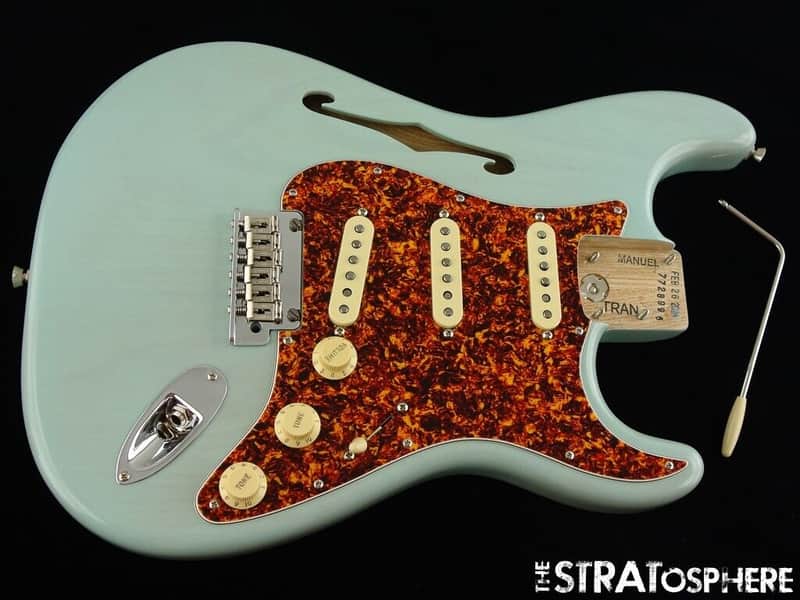 Fender FSR American Professional II Thinline Strat LOADED | Reverb