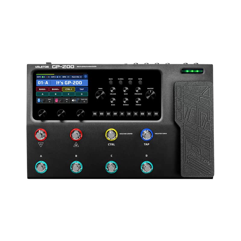 Valeton GP-200 Guitar Multi-Effects Processor w/Power Supply | Reverb