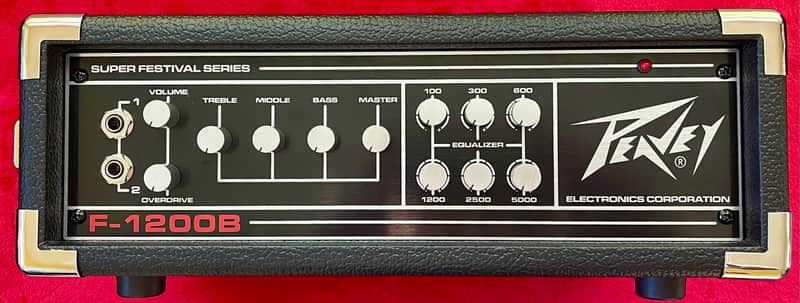 Peavey Super Festival F-1200B Bass Amp Head | Reverb