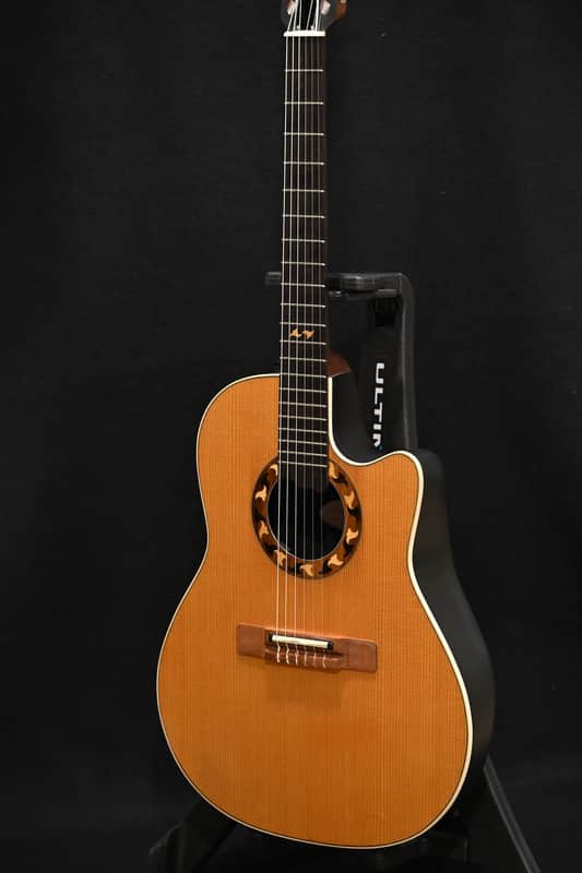 Ovation 6773 Folklore Country Artist nylon-string roundback | Reverb