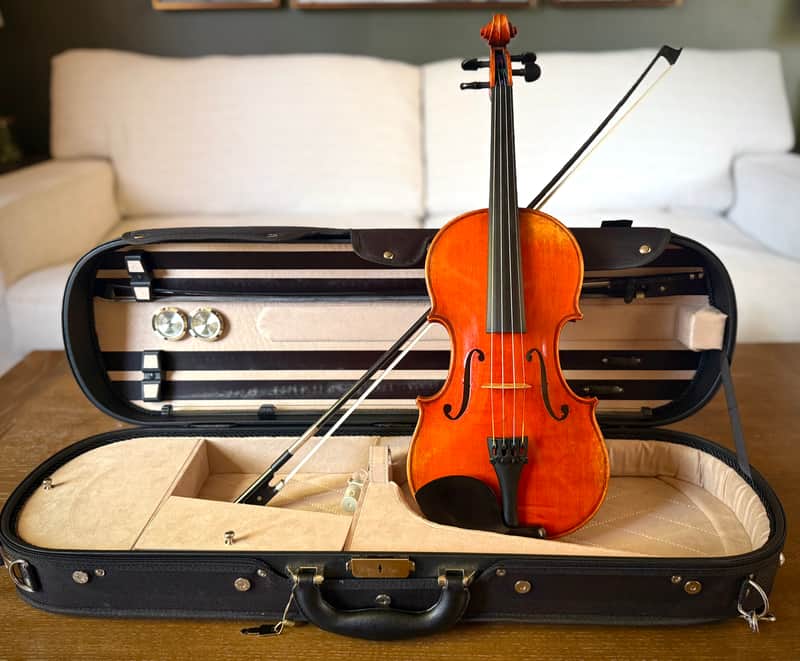 Eastman Albert Nebel VL601 4/4 Violin with Premium Hard Case | Reverb