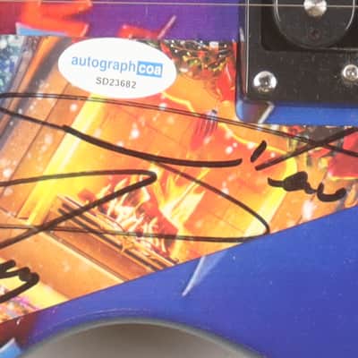 Steve Perry Autographed Custom "Journey: Escape" Graphics | Reverb