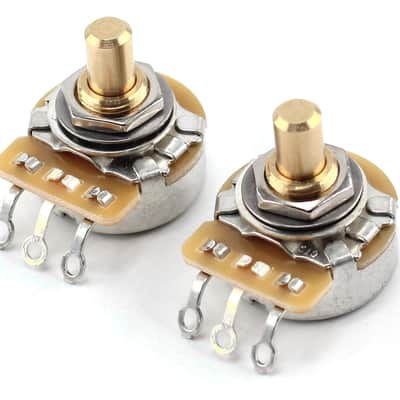 CTS 250K Pot Solid Shaft - Perfect for Single-Coil Guitars-2x | Reverb