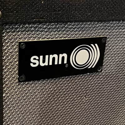 Killer Sunn 2X15 Bass Cabinet 1970's Black Tolex, This | Reverb