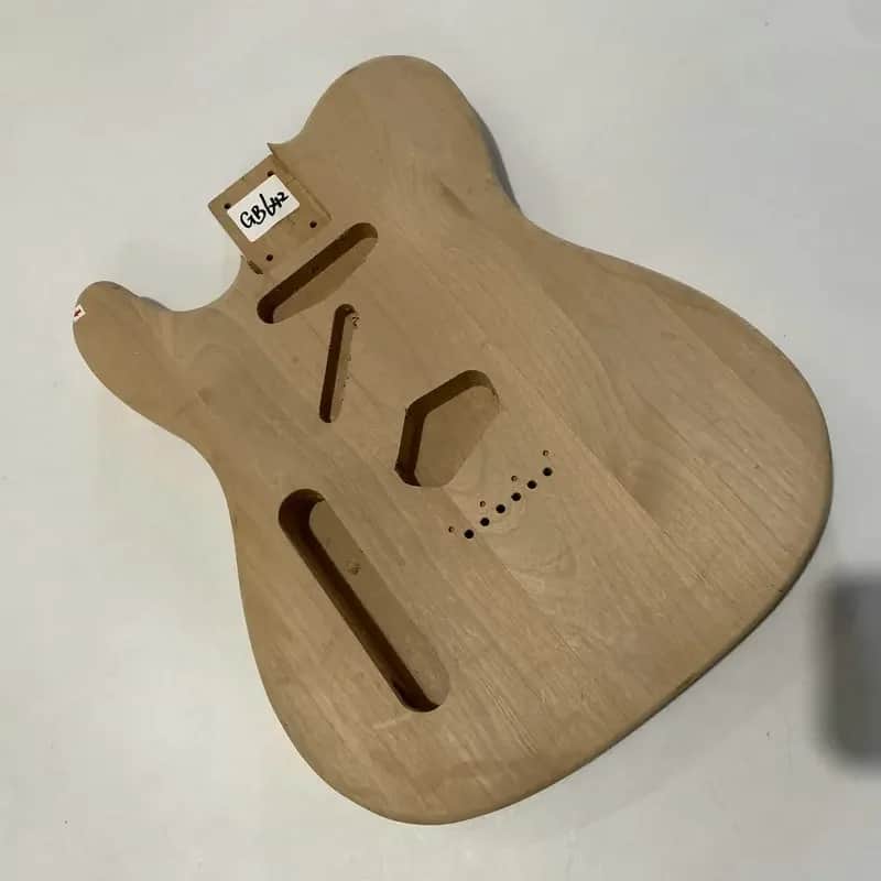 Left Handed Alder Wood Unfinished Telecaster Tele Style | Reverb