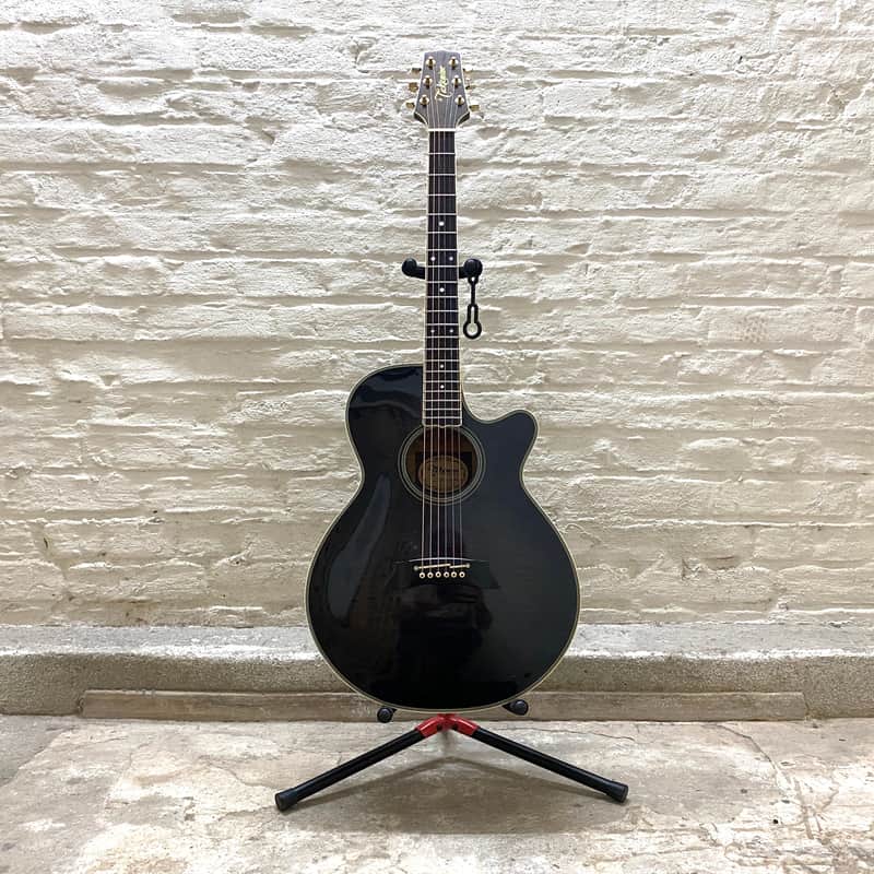 🎸 TAKAMINE EF-391ME / 1985 / transparent black / Japan / | Reverb