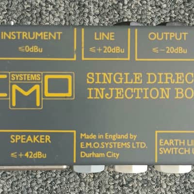 Emo Single Direct Injection Box 1973-1999 | Reverb