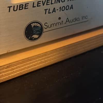 Summit Audio TLA-100A Tube Leveling Amplifier 2010s - Silver | Reverb
