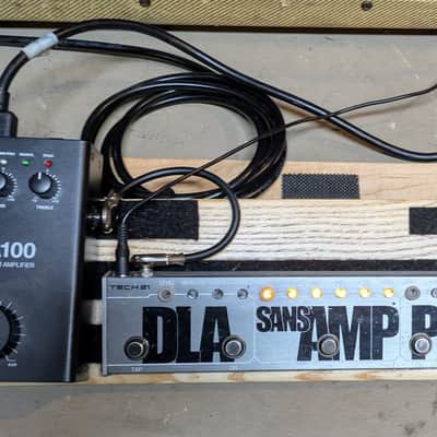 Tech 21 Fly Rig 5 and Playtech GPA100 Power Amplifier | Reverb