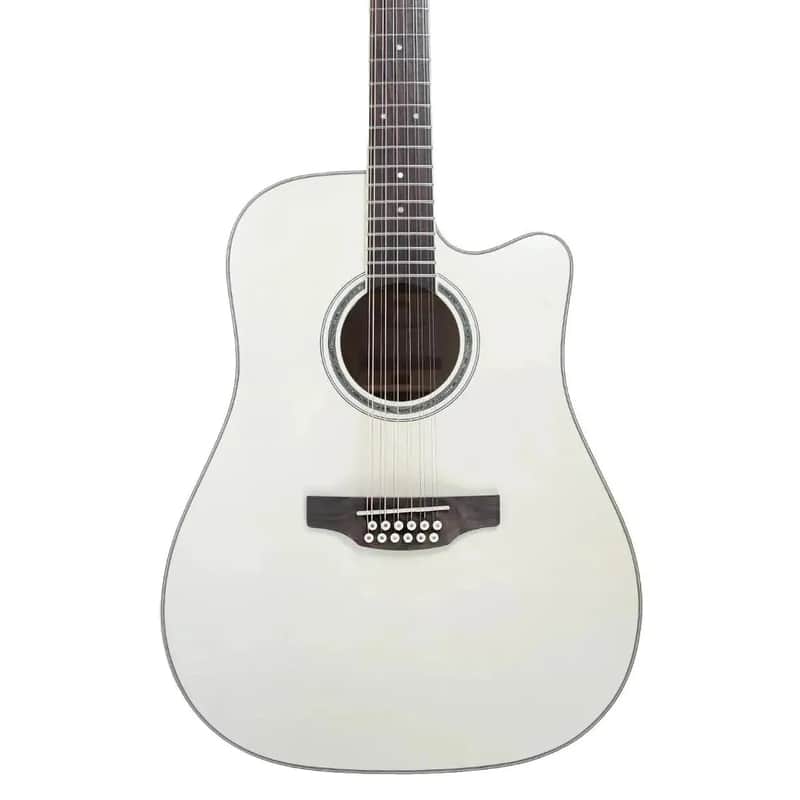 Takamine GD37CE-12 Pearl White 12-String Acoustic-Electric | Reverb