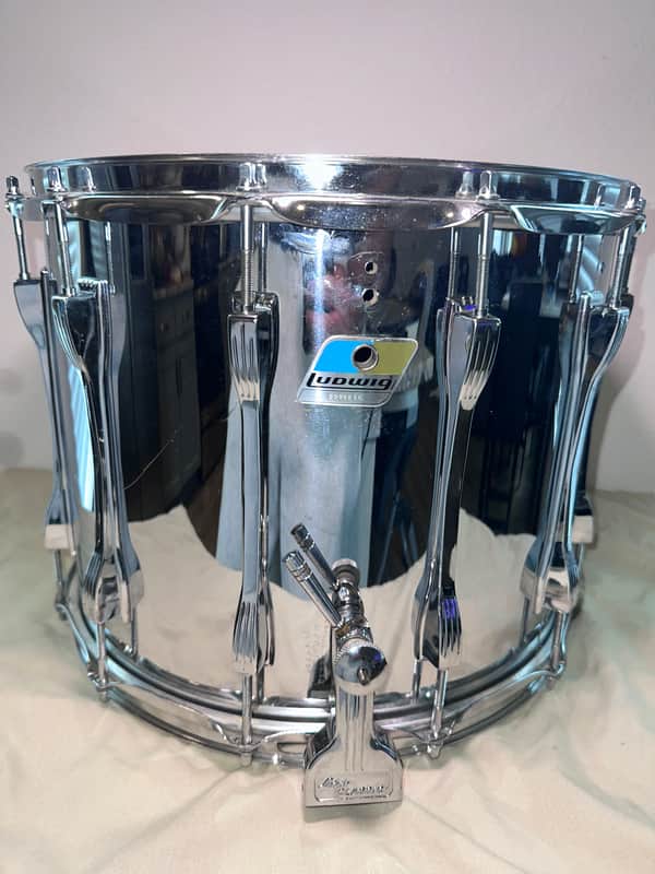 Ludwig Marching Snare Dum Late 1970’s - Chrome | Reverb