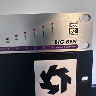 Apogee Big Ben C777 Master Digital Clock 2010s - Silver | Reverb