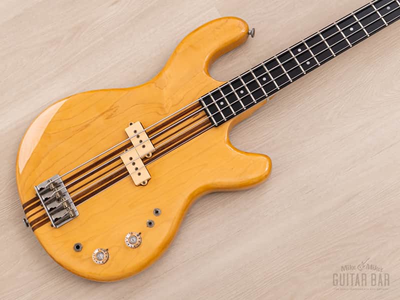 1979 Kramer DMZ 4000 Vintage Aluminum Neck Bass Natural w/ | Reverb