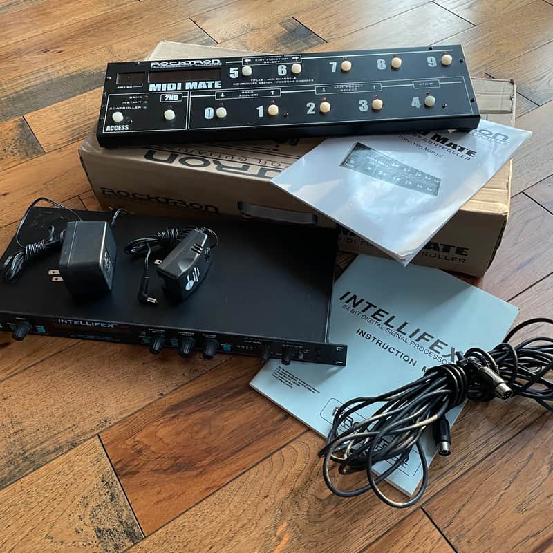Rocktron Intellifex w/Midi Mate foot controller | Reverb