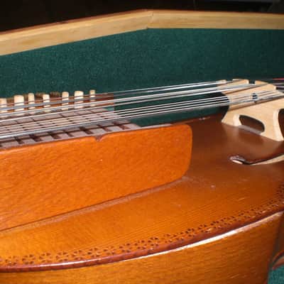 Swedish Nyckelharpa keyed fiddle folk instrument chromatic | Reverb
