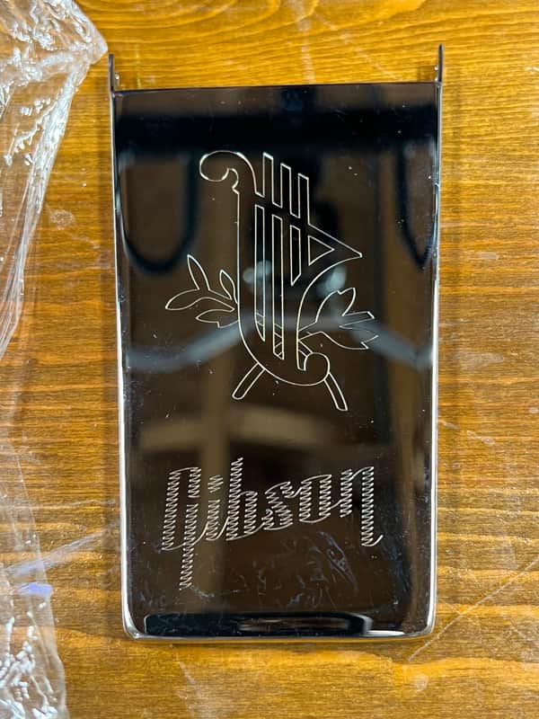 Gibson Maestro long Vibrola tailpiece lyre engraving Tremolo | Reverb
