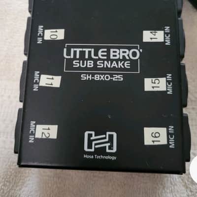 SH-8X0-25 Pro-Conex Little Bro' Sub Snake, 8 XLR Sends 25 | Reverb