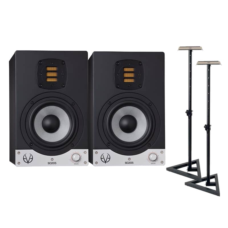 EVE Audio SC205 5" 2-Way AMT Studio Monitors Bundle with | Reverb