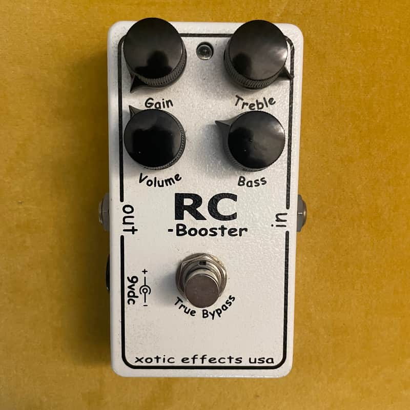 Xotic RC Booster 2002 - 2016 - White | Reverb