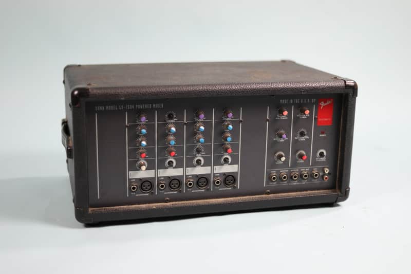 Fender Sunn Model LX-1504 Powered Mixer | Reverb