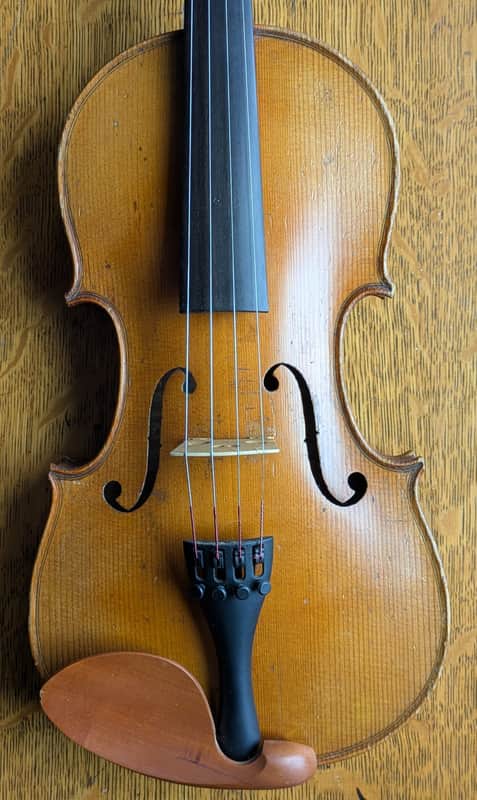 "Paggannini" violin full size turn of the century - | Reverb