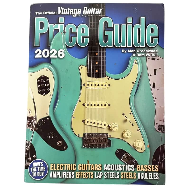 Vintage Guitar Magazine Price Guide 2026 – Offizieller | Reverb UK
