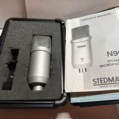 Stedman N90 Dynamic Studio Microphone w/ Case & Manual | Reverb