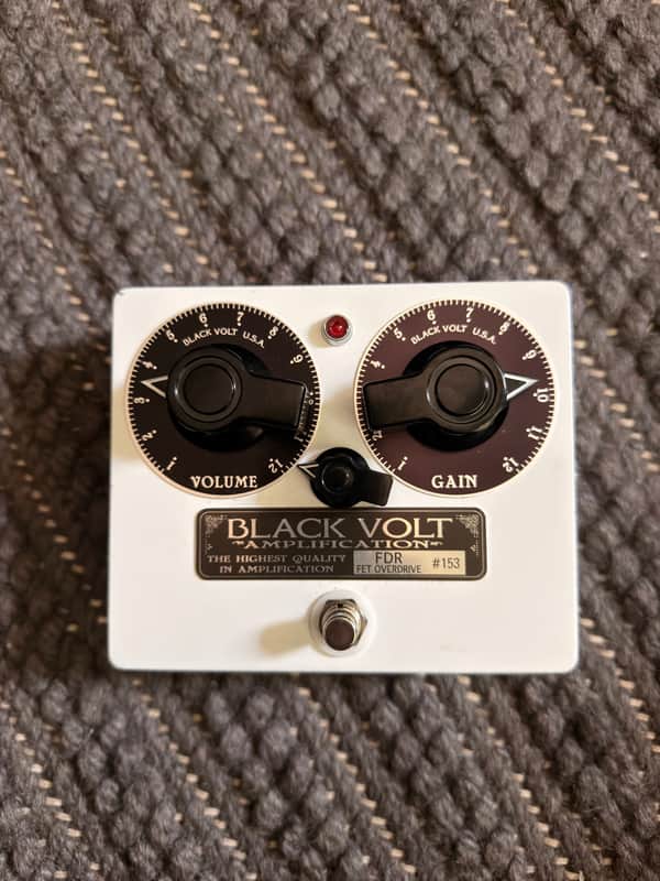 Black Volt FDR FET Overdrive 2024 | Reverb