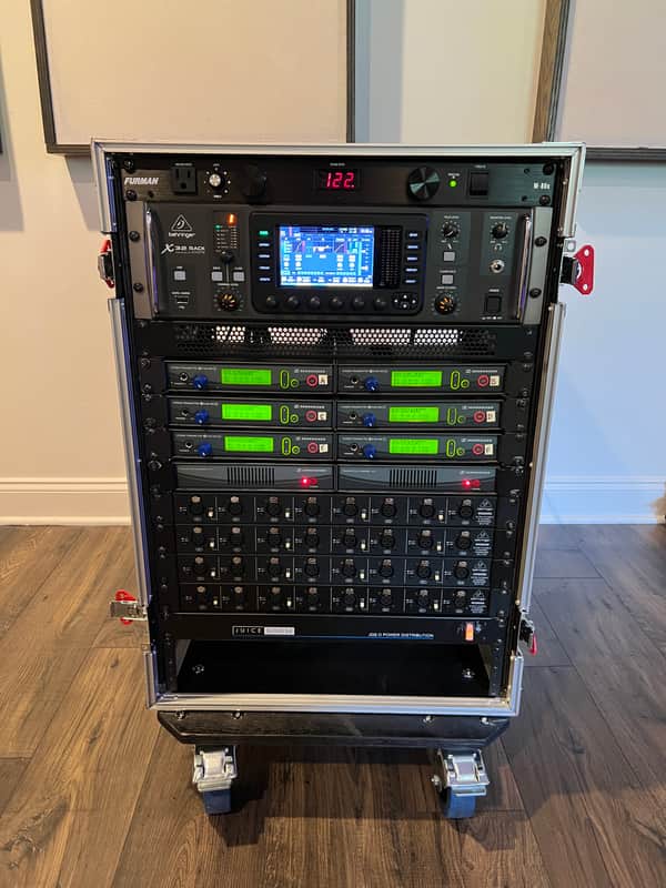 Complete IEM Rig - Behringer x32 Rack, 6 Sennheiser EW300, | Reverb
