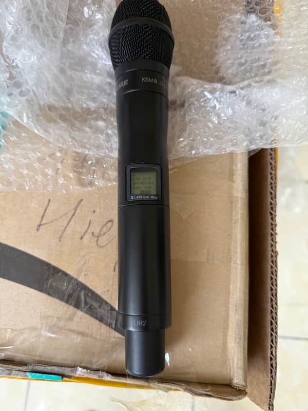 Shure UR2 Handheld Transmitter + KSM9 Capsule (G1 Band), | Reverb UK