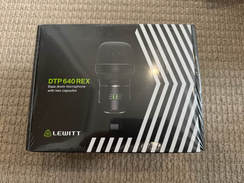2 x Lewitt DTP 640 REX Dual Element Kick Drum Microphone | Reverb