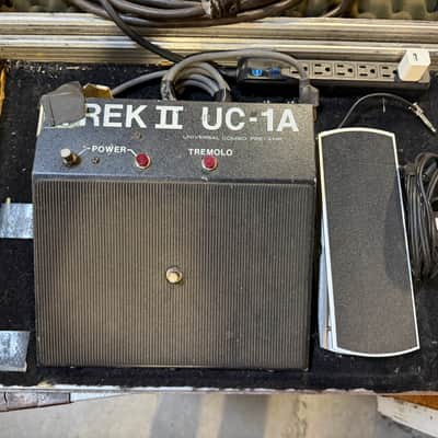 Hammond Leslie 142 Speaker Cabinet with Roadcase and Trek II | Reverb